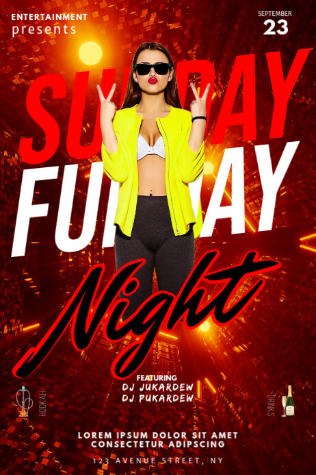 City Night Template | PosterMyWall