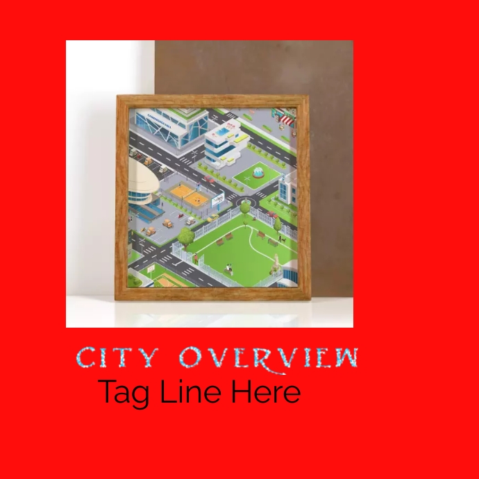 Plantilla de City Overview | PosterMyWall