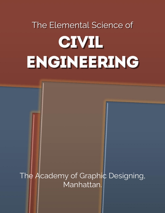 Civil Engineering (Dark Brown) Template | PosterMyWall