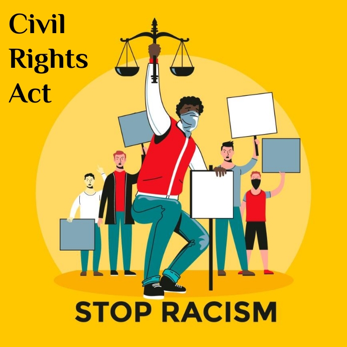 Copy of Civil rights act background design | PosterMyWall