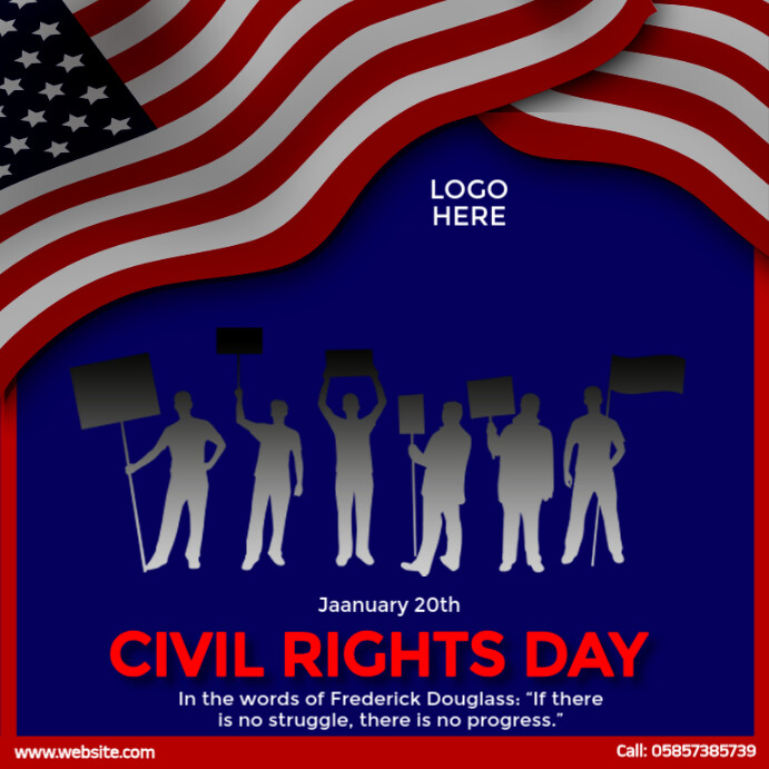 Copy of Civil Rights Day | PosterMyWall