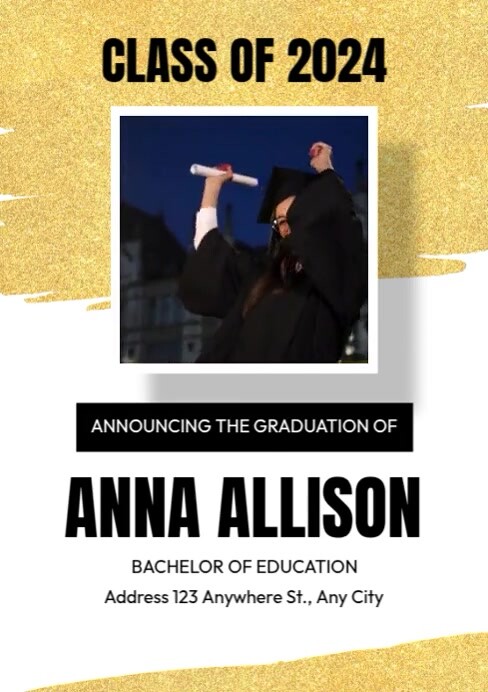 Plantilla de Class Graduation | PosterMyWall
