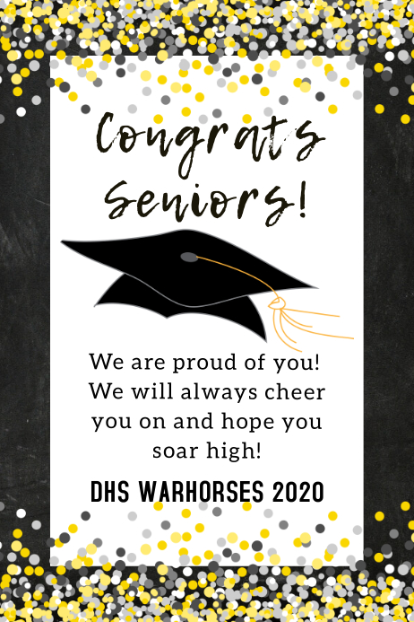 Class of 2020 Template | PosterMyWall