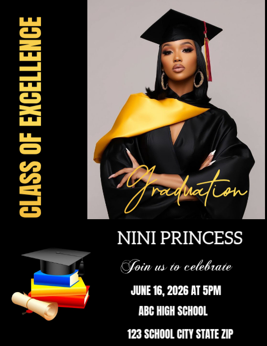 Class of excellence Template | PosterMyWall