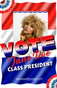 Class President Template | PosterMyWall