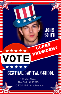 Class President Template | PosterMyWall