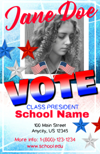 Class President Template | PosterMyWall