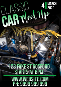 classic car meet up Template | PosterMyWall