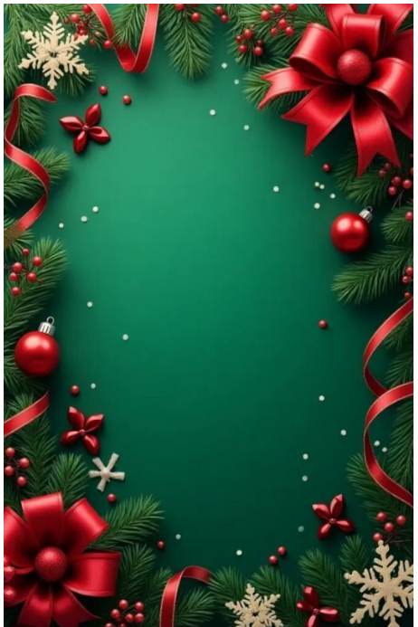 Classic Christmas elegance frame Template | PosterMyWall