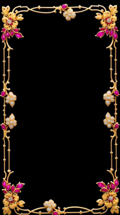Classic Gold Ornate photo frame template | PosterMyWall