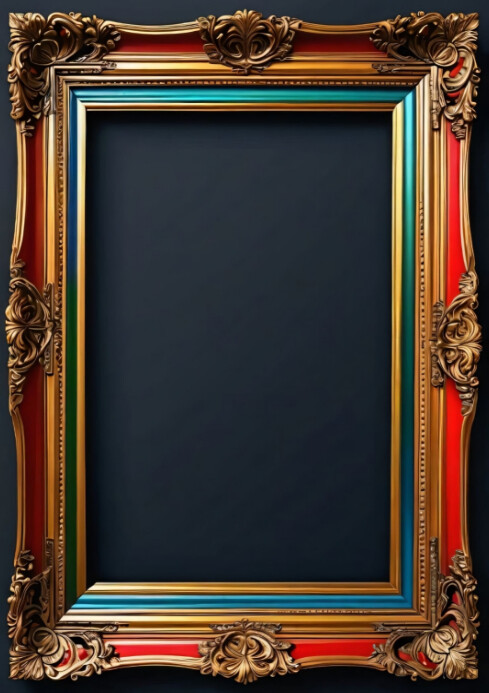 Classic modern wall picture frame Template | PosterMyWall