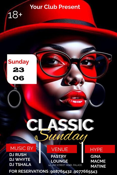 Classic Party Flyer Template | PosterMyWall