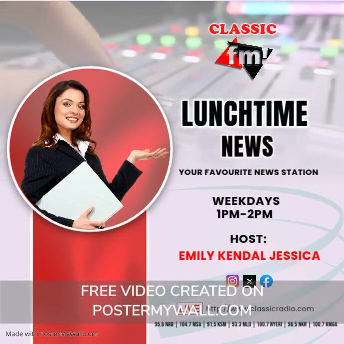Copy of Classic Radio Fm News Program Ad | PosterMyWall