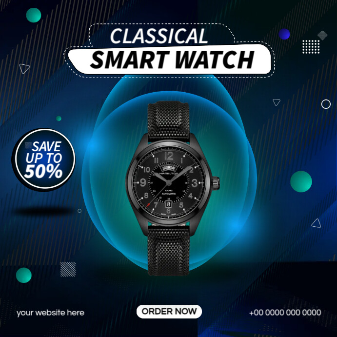 Classic Watch Sale Template | PosterMyWall