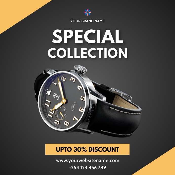 classic watches electronics gadgets flyer Template | PosterMyWall