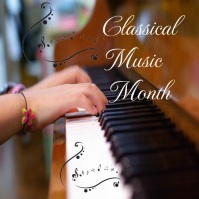 Classical music month Instagram post Template | PosterMyWall