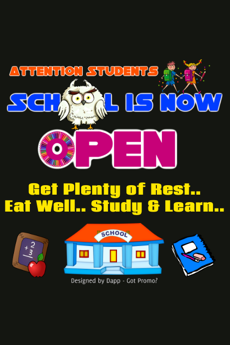 Classroom Template | PosterMyWall