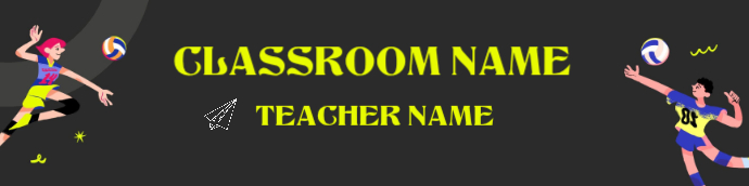 Classroom Header | Google Classroom Header Templat | PosterMyWall