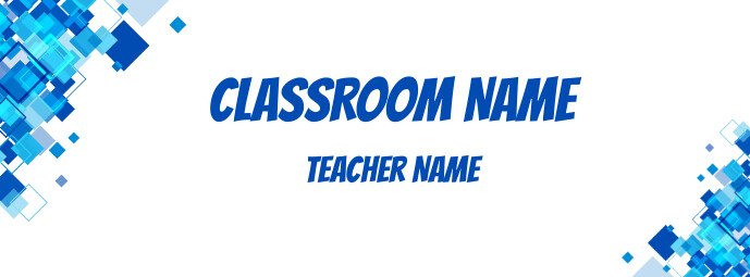 Plantilla de Classroom Header | PosterMyWall