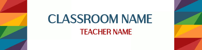 Plantilla de Classroom Header | PosterMyWall