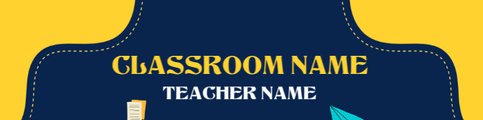 Classroom Header Template | PosterMyWall