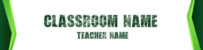 Classroom Header Template | PosterMyWall
