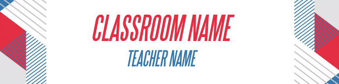 Plantilla de Classroom Header | PosterMyWall