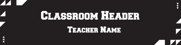 Classroom Header Template | PosterMyWall