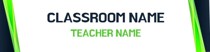 classroom Header Template | PosterMyWall