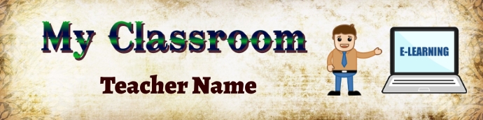Classroom Header Template | PosterMyWall