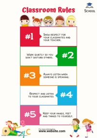 classroom rules Template | PosterMyWall