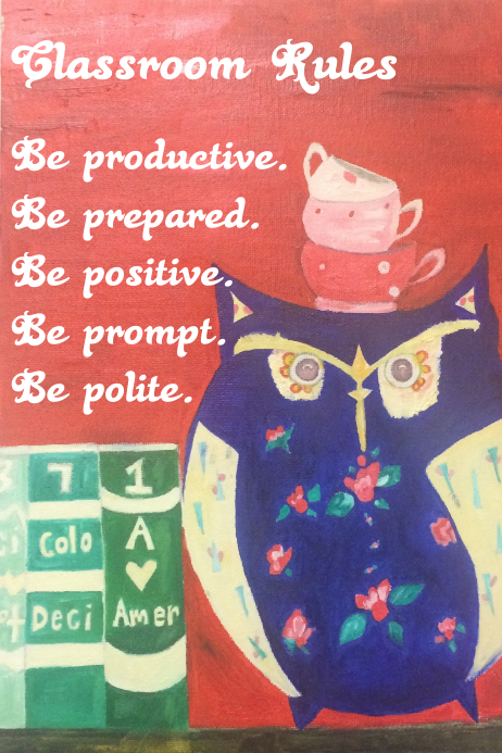 Classroom Rules Template | PosterMyWall