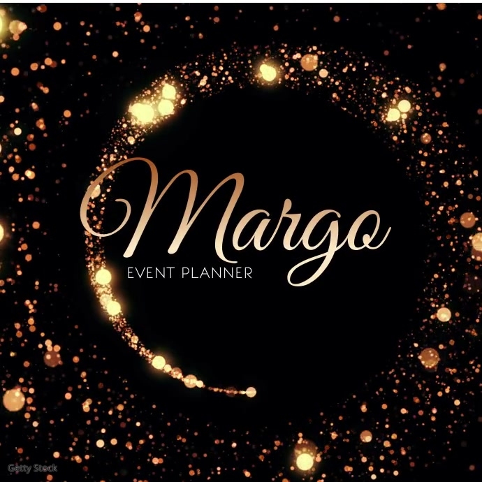 Classy Gold Event Planner Logo Video Template | PosterMyWall