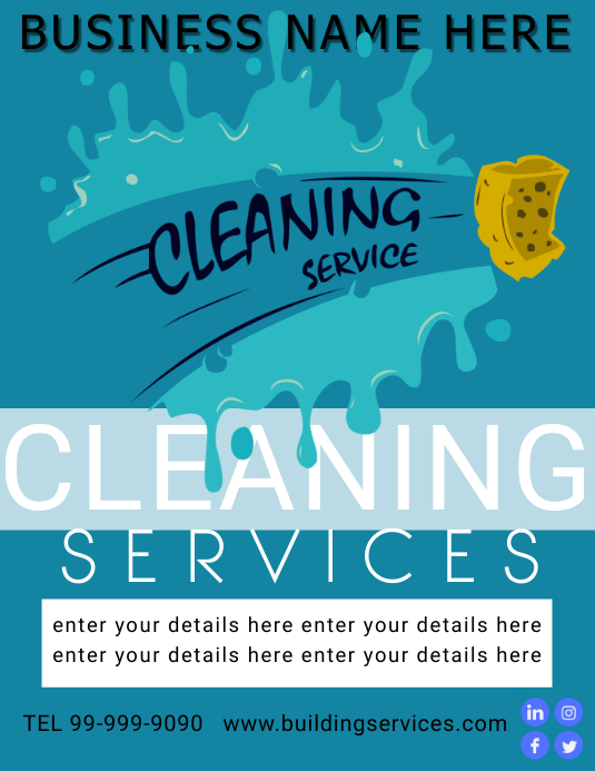 CLEANERS Template | PosterMyWall