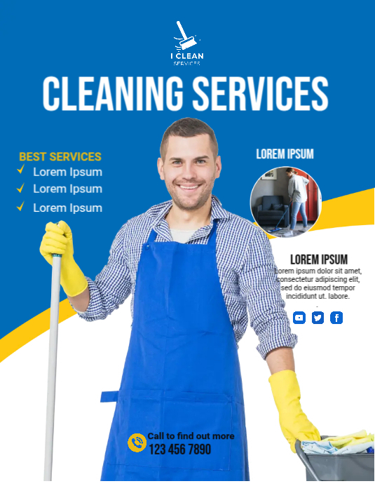 Copy of Cleaning ADS Templates | PosterMyWall