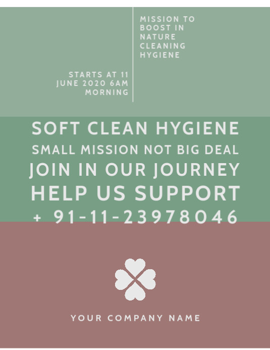 Copy of Cleaning Awareness Flyer Template | PosterMyWall