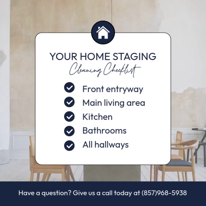 Cleaning Checklist Template | PosterMyWall