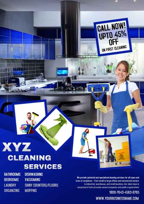 CLEANING Template | PosterMyWall