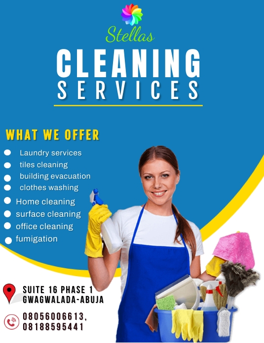 Pembersih Templat | PosterMyWall