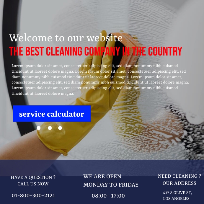 CLEANING INSTA TEMPLATE.E | PosterMyWall