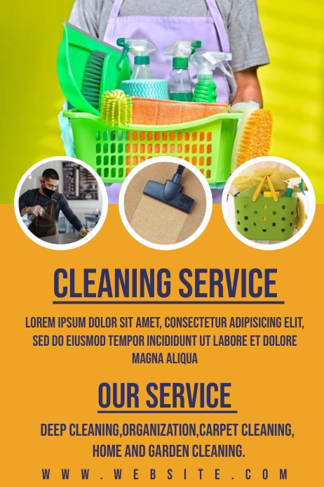 Cleaning service Template | PosterMyWall