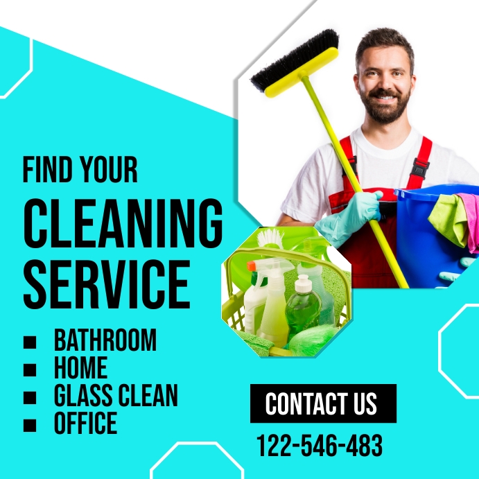 cleaning service Template | PosterMyWall