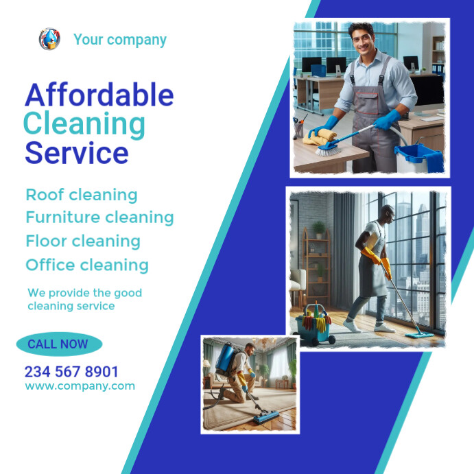 Cleaning Service Template | PosterMyWall