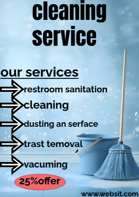 cleaning service Template | PosterMyWall