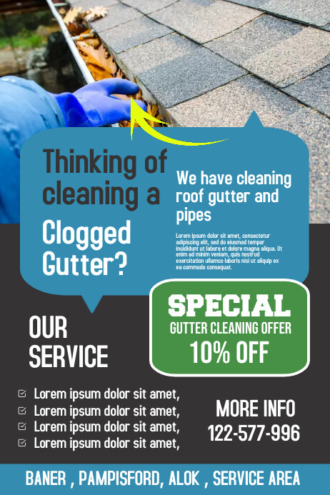 Cleaning service flyers Template | PosterMyWall