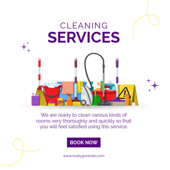 Cleaning Services Template | PosterMyWall