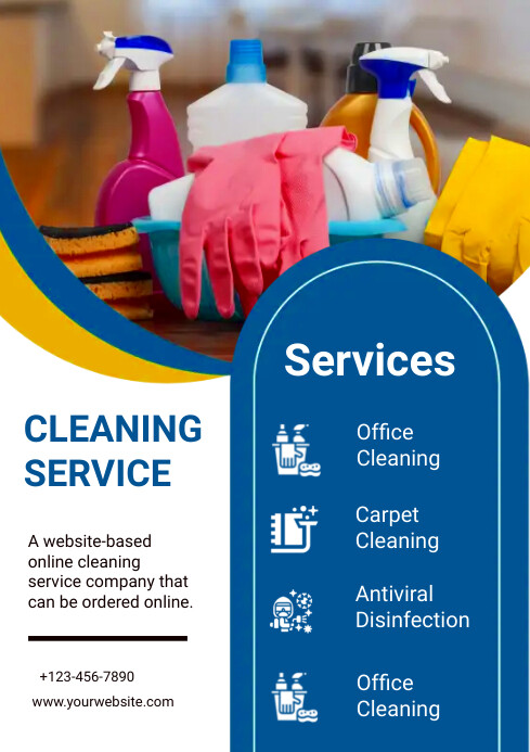 Cleaning Services Template | PosterMyWall