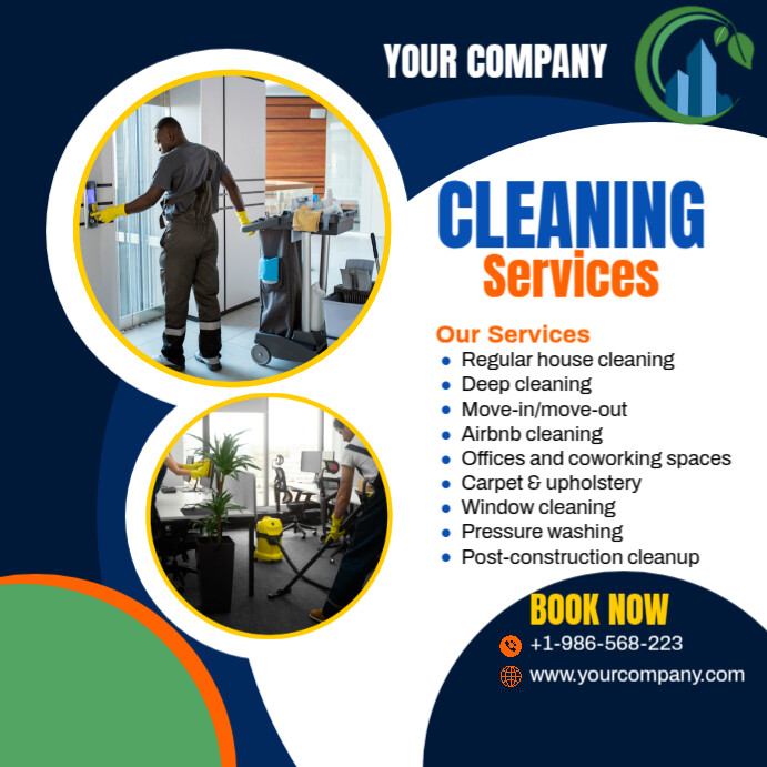 Cleaning Services Flyer Ad Template | PosterMyWall