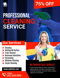 Professional Cleaning Services Flyer Template | PosterMyWall