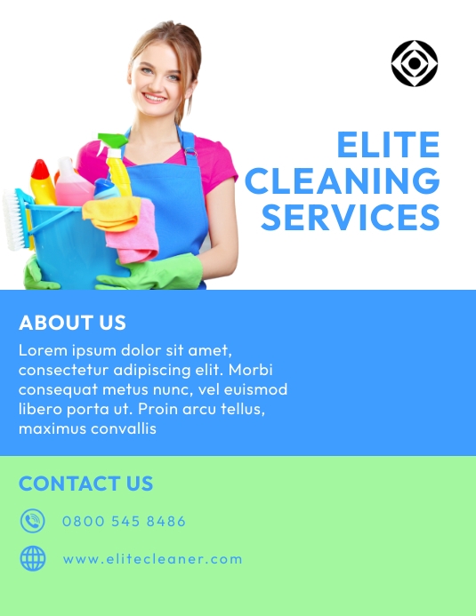 Cleaning services flyer Templat | PosterMyWall